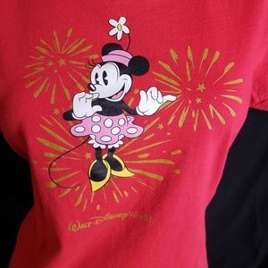 Disney | Tops | Disney Mickey Mouse Top In Womens Size M | Poshmark